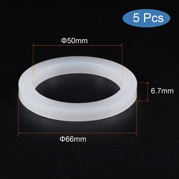 Silicone Rubber Flat Washer Gaskets for Wrench Type Quick Connector ...