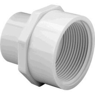 Charlotte PVC 02101 3600 Pipe Reducing Adapter, 3/4" x 1" - Bed Bath ...