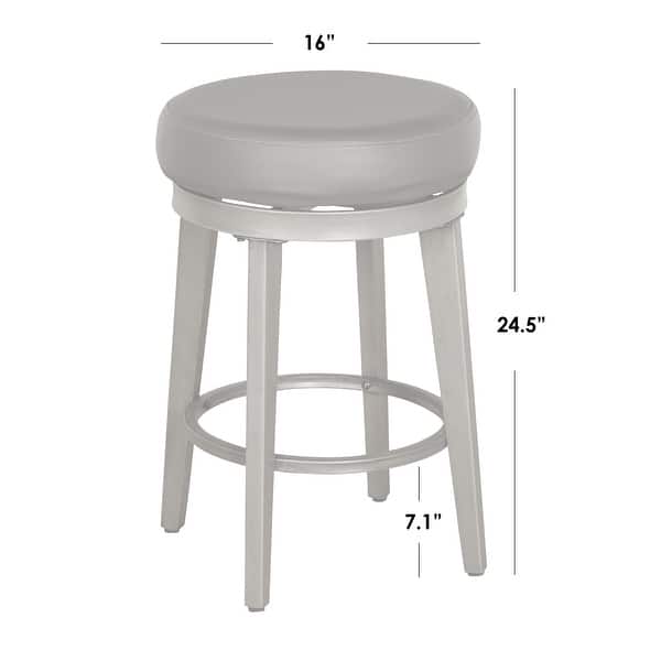 angelo:HOME Linden Swivel Barstool (Set of 2) - Bed Bath & Beyond ...