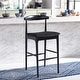 SAFAVIEH Lionel Retro 30-inch Bar Stool - 22 in. W x 21 in. D x 42 in ...