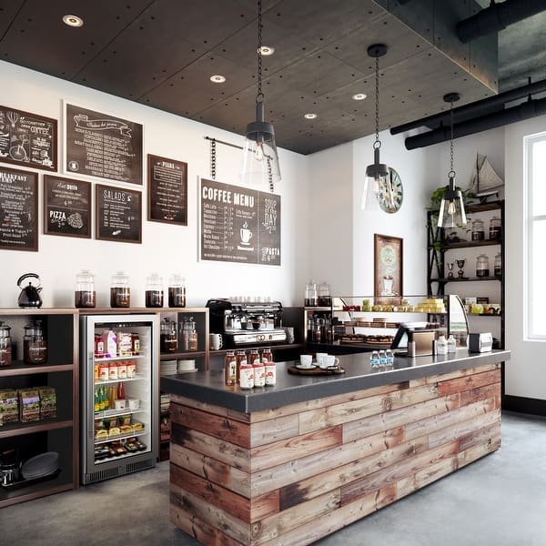 EdgeStar 24 Inch Wide 9.53 Cu. Ft. Commercial Beverage Merchandiser ...