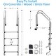 Swimming Pool Ladder 4-Step Pool Ladder for In-Ground Pool - Bed Bath ...