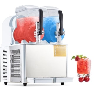 Commercial Slushy Machine,Stainless 370W Steel Margarita Slushie Make ...