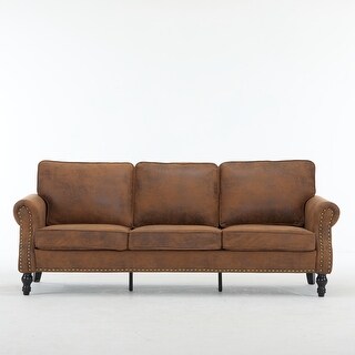 83" 3-Seat Rolled Arm Sofa - Bed Bath & Beyond - 42335580