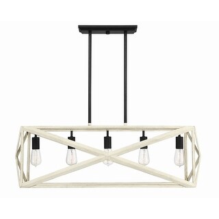 Craftmade Hansel 5 Light 36" Wide Linear Chandelier - Bed Bath & Beyond ...