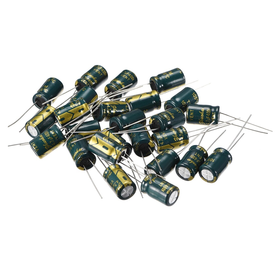10 Pcs 400V 10uF 105C Radial Lead Electrolytic Capacitor 10mm x 13mm ...