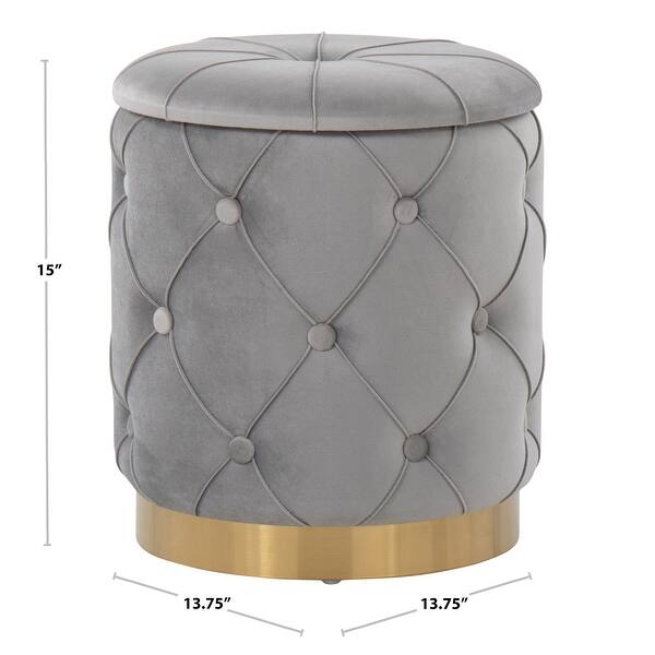 Silver Orchid Ockelbo Nesting Ottoman Set - Bed Bath & Beyond - 35758985