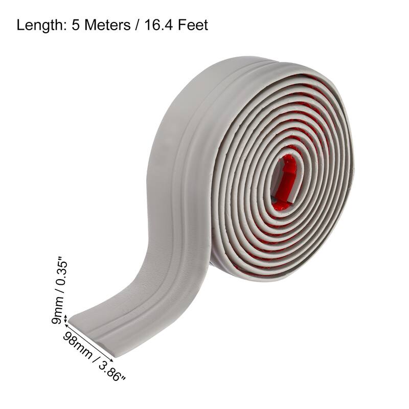 rubber baseboard trim