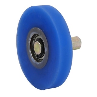 10mm Dia Shaft 60mmx10mm Coating Machine Silicon Rubber Wheel Roller ...