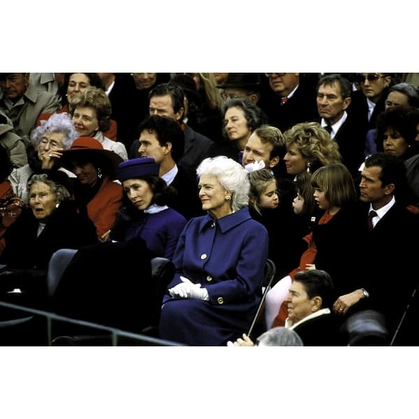 Marilyn Quayle Dan Quayle and Barbara Bush at George Bush Srs ...