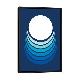 iCanvas "Ocean Crescent" by Circa 78 Designs Framed - Bed Bath & Beyond ...