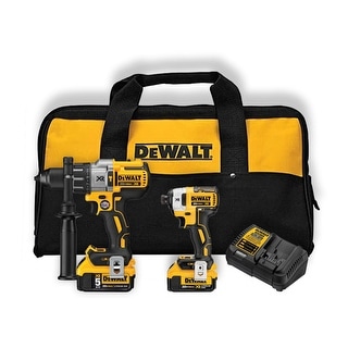 Dewalt 20V MAX Cordless Brushless XR Hammerdrill & Impact Driver Combo - Bed Bath & Beyond ...