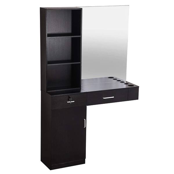 BarberPub Wall Mount Hair Styling Barber Station Salon Equipment 3056 ...