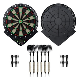 Automatic Scoring Soft Darts Board Dartboard Electronic Scoreboard ...