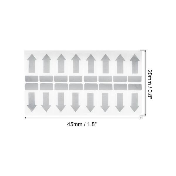 Arrow Stickers 63Pcs PVC Arrow Floor Decal 1.8x0.8 Inch Self Adhesive ...