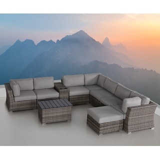 LSI 10 Piece Sectional Seating Group - Bed Bath & Beyond - 34243794