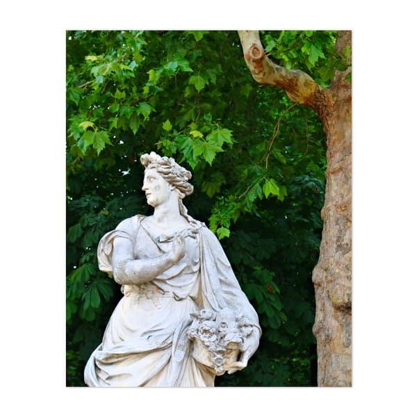 Louvre Museum Paris le de France Hidden Secrets Tree Art Print/Poster ...
