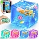 Marine Shells Ocean Ice Cube Slow Rising Sensory Squishy Fidget Toy, 4 ...