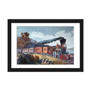 iCanvas "American Express Train, 1864" by Currier & Ives - Bed Bath ...