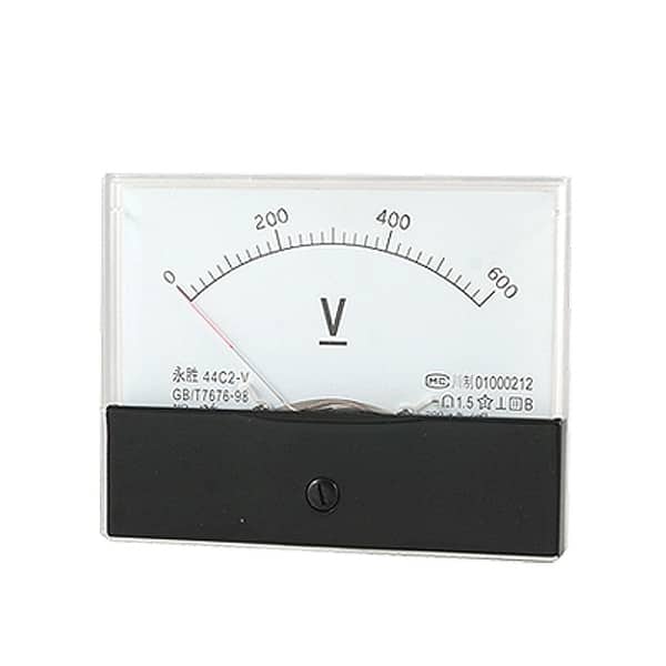 New 0-600V DC Voltage Panel Meter Voltmeter Gauge 44C2 - 0-600V DC ...