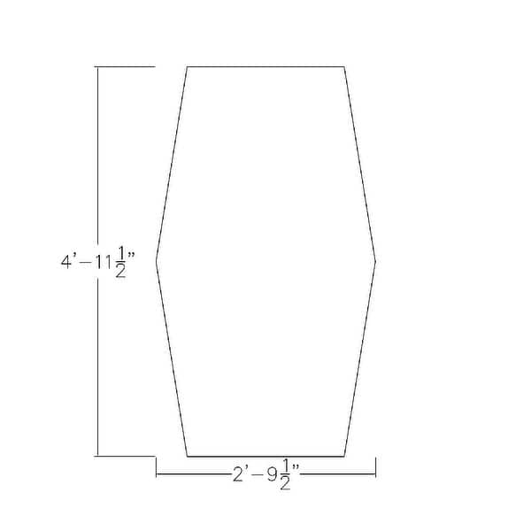 3X6 Hexagon Conference Table Square Metal Base Data And Electric Unit ...