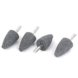 4 Pcs 24mm Dia Tapered Grinding Bit Polisher Mounted Points 64mm Long ...