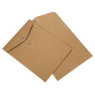 2pcs String Envelope File Folders, A4 Document Holder Filing Jacket ...