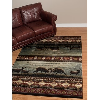 Westfield Home Wildwood Dominance Hand-carved Area Rug - Bed Bath ...