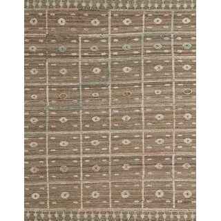Ahgly Company Machine Washable Abstract Camel Brown Area Rugs - Bed ...