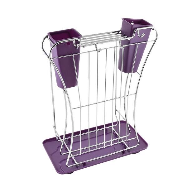 Kitchenware Stainless Steel Cutlery Storage 4 Hooks Cutter Rack Holder ...