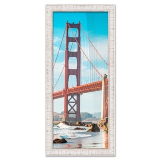 6x16 Frame White Picture Frame - Complete Modern Photo Frame Includes ...