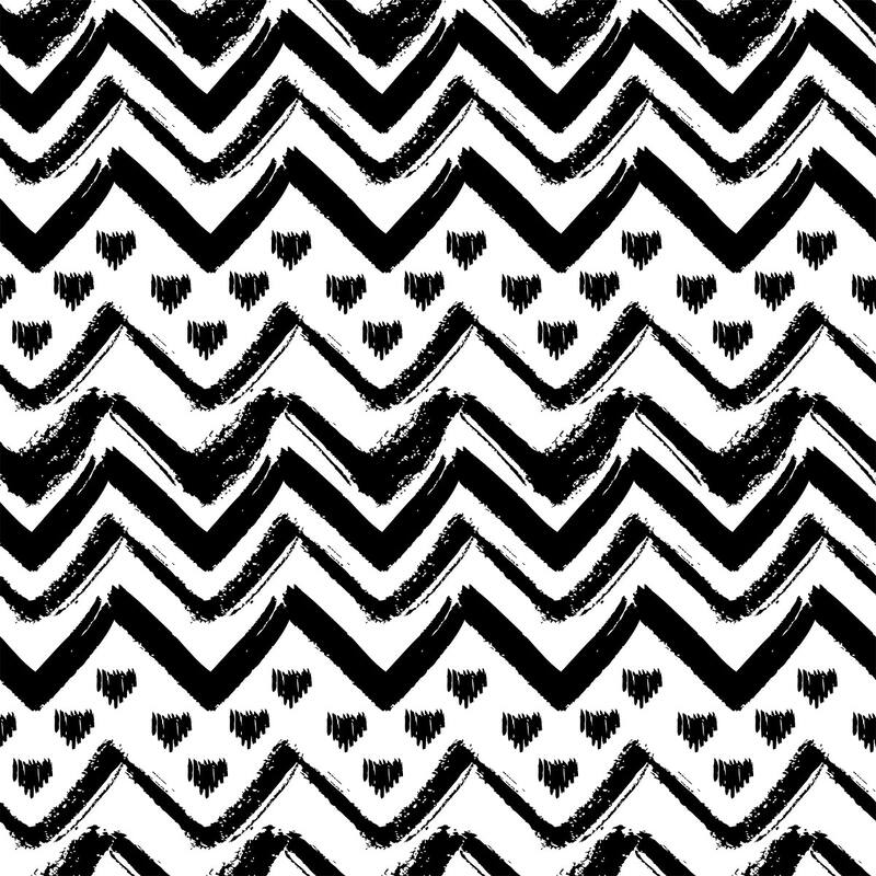 Black Zig Zag Wallpaper Bed Bath And Beyond 35647078