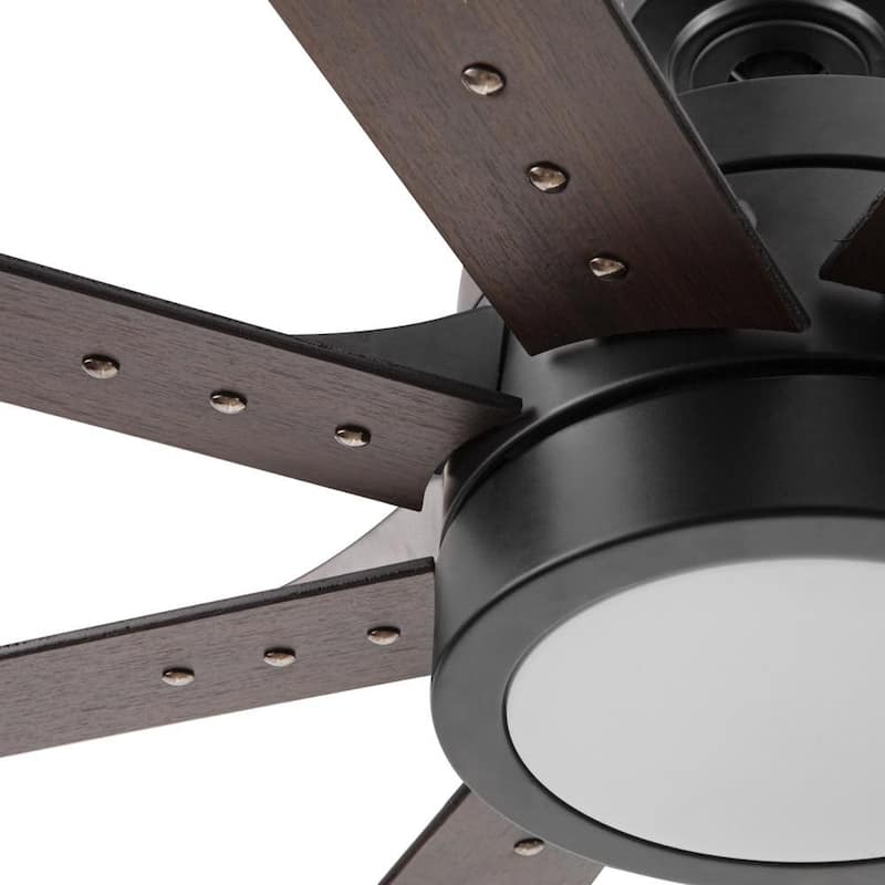 Honeywell Xerxes Modern & Contemporary LED Ceiling Fan with Light and ...