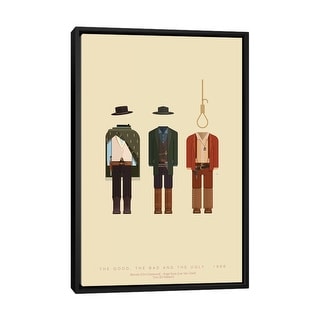 iCanvas "The Good, The Bad And The Ugly" by Fred Birchal Framed Canvas ...