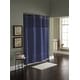 Hookless Escape 3-in-1 Shower Curtain with Sheer Top Window, Flex-on ...