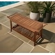 Solid Bamboo Premier 39" Spa Bench - Bed Bath & Beyond - 40350176