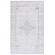 SAFAVIEH Tucson Gessica Machine Washable Slip Resistant Shabby Chic Rug ...