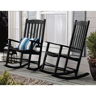 Outdoor Wood Porch Rocking Chair - Bed Bath & Beyond - 36148853