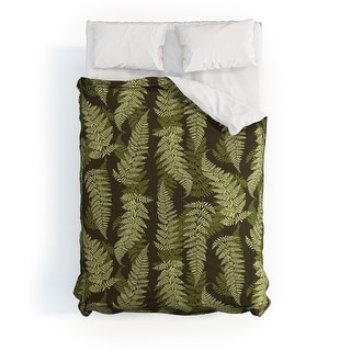 Avenie Countryside Garden Green Ferns Made To Order Full Comforter Set ...