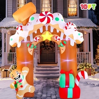 Gingerbread Arch Inflatable - Bed Bath & Beyond - 40867978