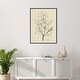 Floral 1 by Dan Hobday Framed Canvas Wall Art Print - Sylvie Beaded ...