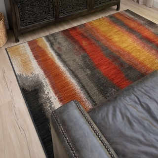 Karastan Odin Abstract Stripe Area Rug - Bed Bath & Beyond - 39871603