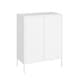 Manhattan Comfort Amelia 31.5 Accent Cabinet with 3 Adjustable Shelves ...