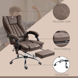 Microfiber Office Chair High Back Computer Chair - Bed Bath & Beyond ...