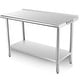 Stainless Steel Table Commercial Work Table,NSF Three Layer Workbench ...