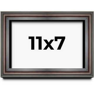 11x7 Shadow Box Frame Brown Cherry | 2.625 Inches Deep Pine Wood - Bed ...