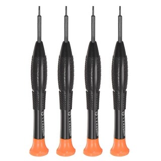 4pcs 1.2mm Precision Slotted Screwdriver Swivel Lid Non-slip Plastic ...