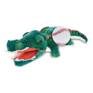 DolliBu Large Green Alligator Stuffed Animal with Baseball Plush - 24 ...