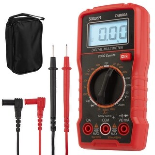 Multimeter Voltage Tester - Digital Volt Meter with Backlit Display ...