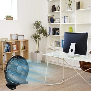 Simple 3-Speed Plastic Floor Fans,Oscillating Quiet - Bed Bath & Beyond ...